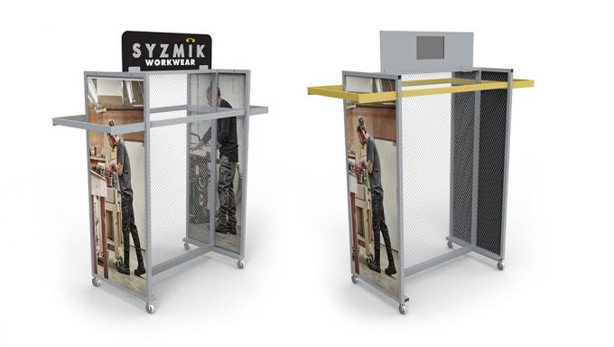 Q235 Retail Wire Display Racks Metal Free Standing Wire Display Racks ...