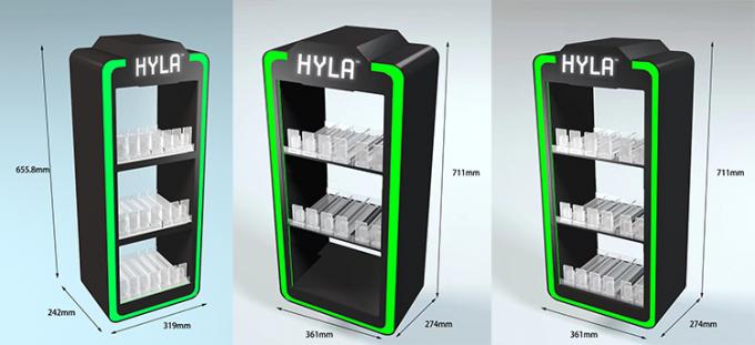 3 Tiers Vape Display Stand Plexiglass Cigarette Display Stand Tobacco ...