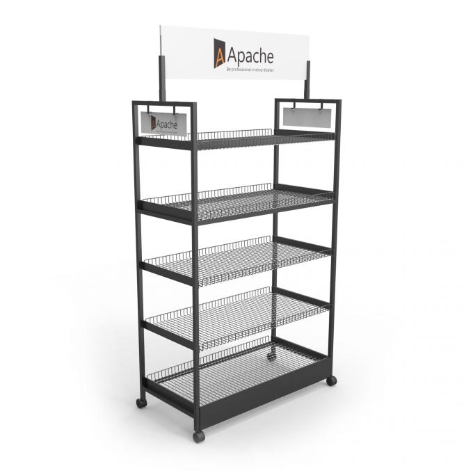 Q235 Retail Wire Display Racks Metal Free Standing Wire Display Racks ...