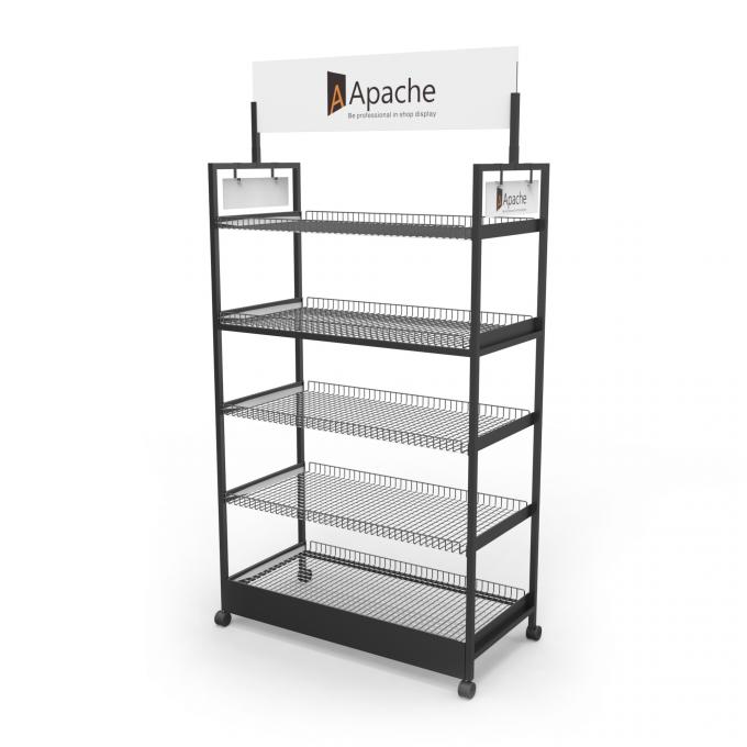 Q235 Retail Wire Display Racks Metal Free Standing Wire Display Racks ...