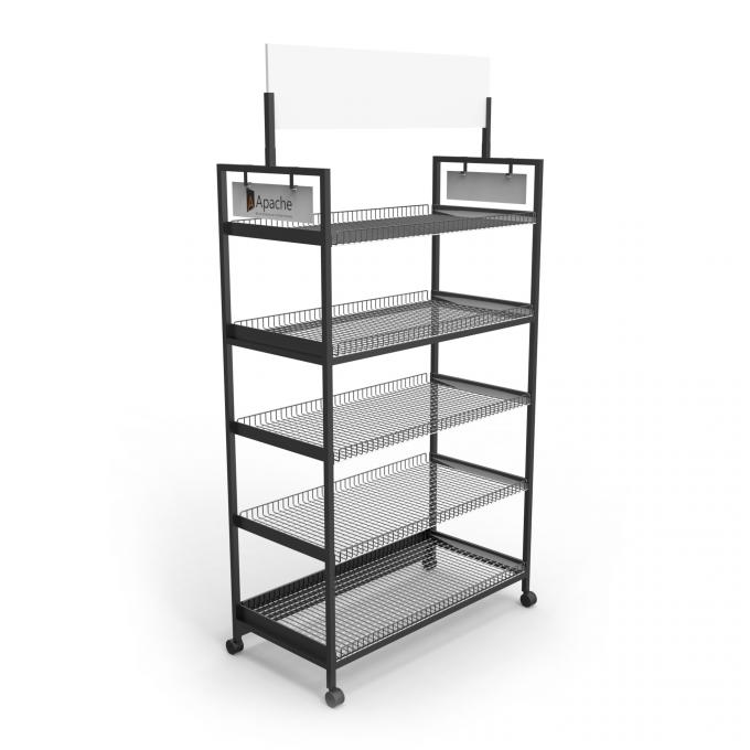 Q235 Retail Wire Display Racks Metal Free Standing Wire Display Racks ...