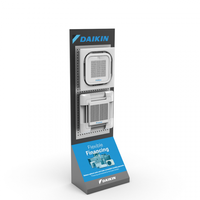 Customizable Metal Display Stands Shopping Centre Display Stands Air ...