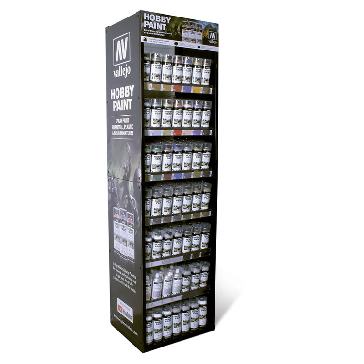 Tinplate Refillable Metal Display Stands Bottle Display Stand Storage ...