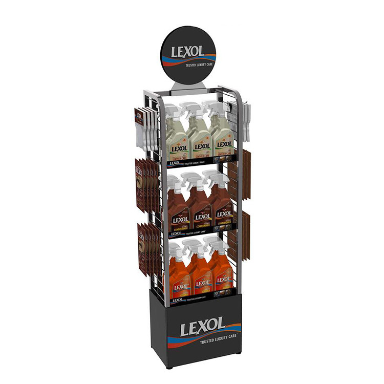 Retail Store Metal Display Stands Floor Display Unit For Grilling ...