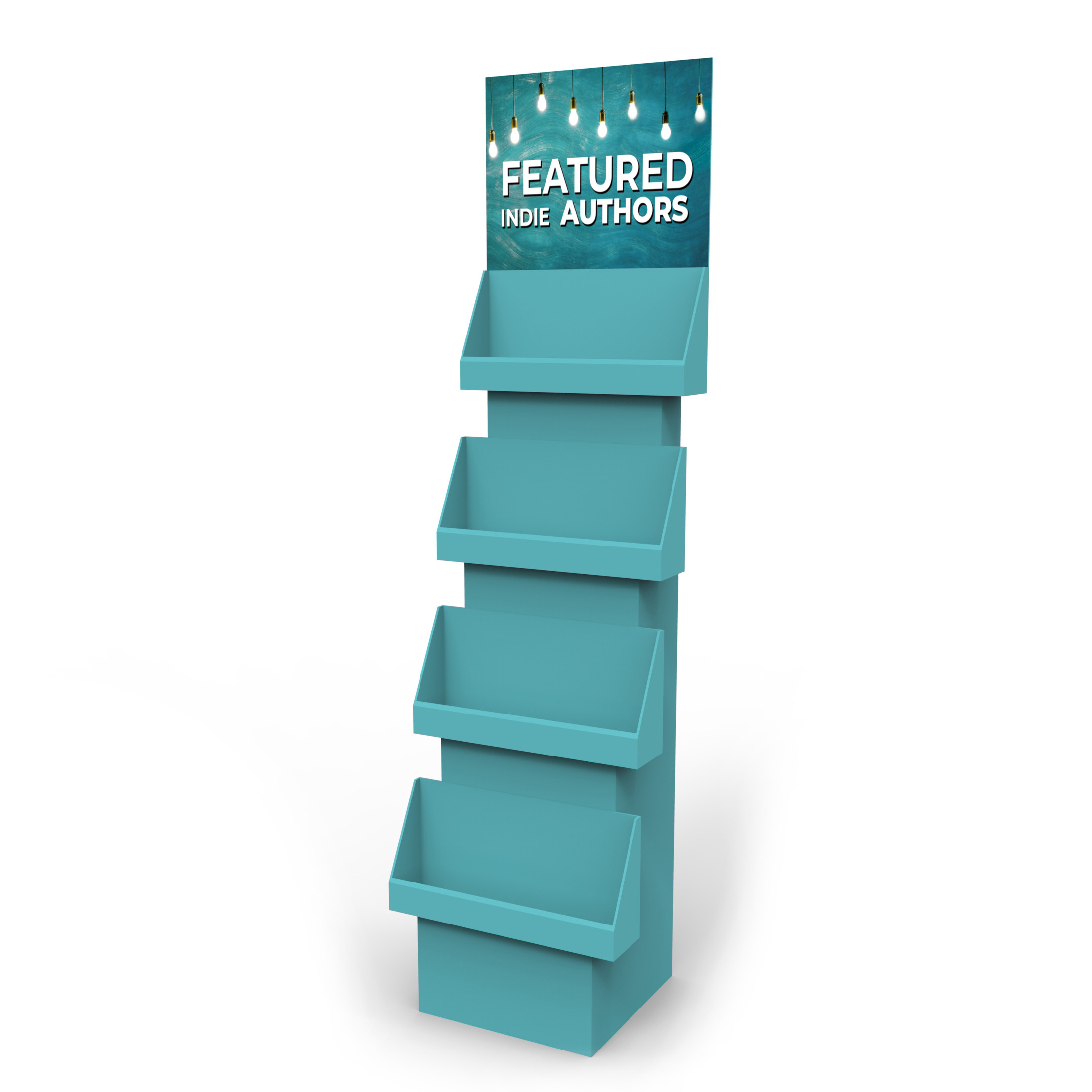 Supermarket PVC Display Stand Foam Board Shampoo Display Stand With ...