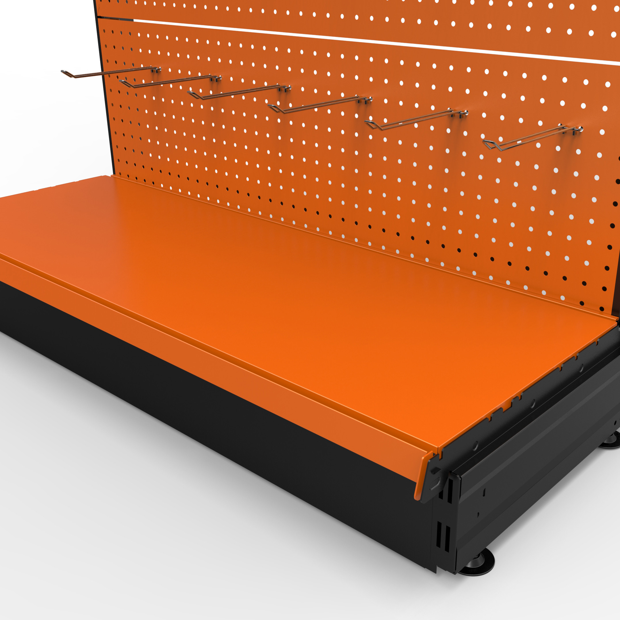 Supermarket Pop Pos Display Gondolas Tool Display Rack Metal Tool ...